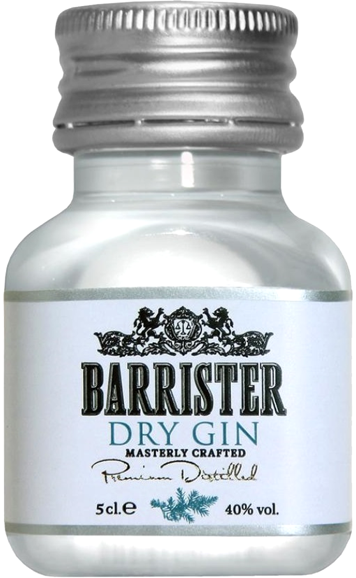 Купить джин Barrister Dry Gin 0.05 л (Барристер Драй Джин) в магазине в ...